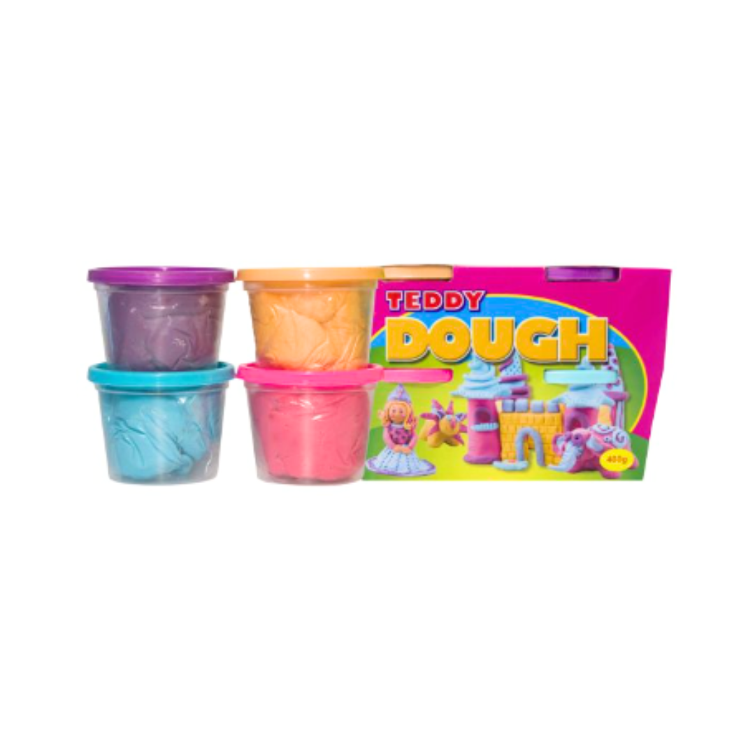 DALA MISS TEDDY PLAY DOUGH KIT 4X100ml DTSBTS