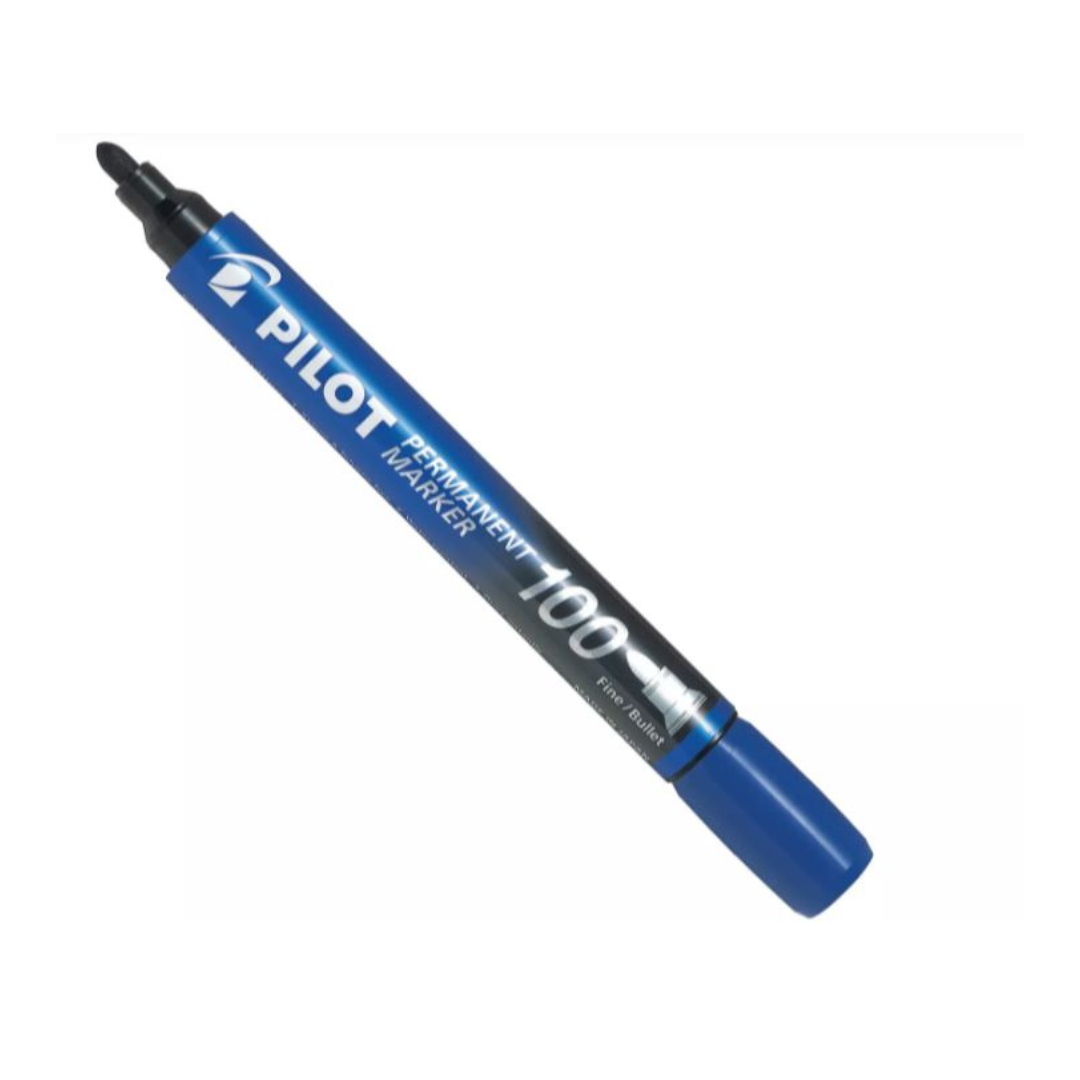 Marker Pilot Permanent 100 Bullet Blue